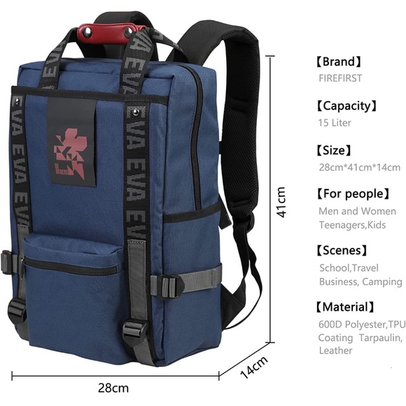 Evangelion | Bags | New Evangelion Backpack | Poshmark